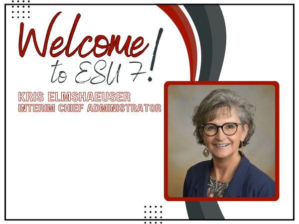Welcome Kris Elmshaeuser! | ESU 7 - Serving the Educational Needs of 7 Nebraska Counties